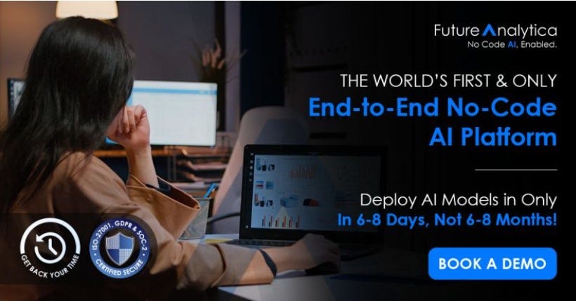 World’s 1st & Only End-2-End No-Code AI Platform - FutureAnalytica - Medium World’s 1st & Only End-2-End No-Code AI Platform - FutureAnalytica - Medium