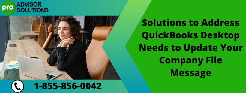 Effortless Fix For QuickBooks Desktop Needs To Update Your Company File Issue - Kevintrott - Medium