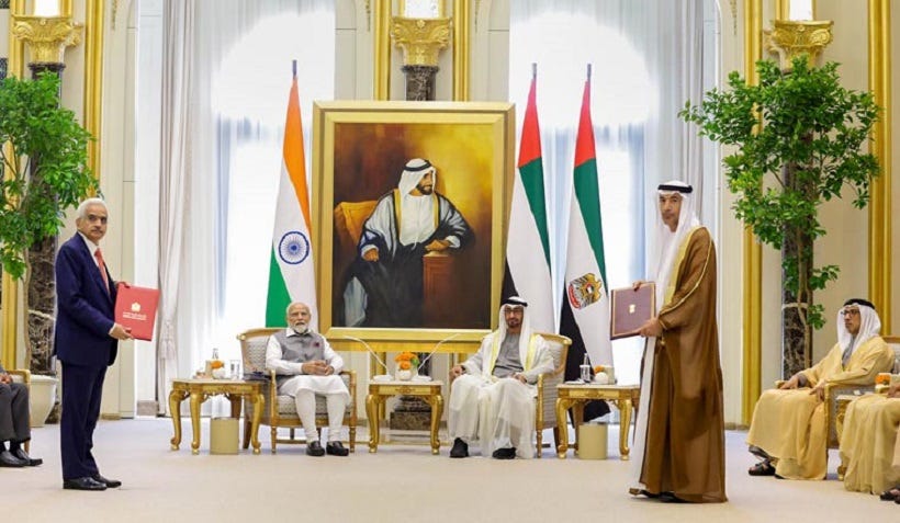 India And Uae Sign Agreement To Settle Trade In Rupees Enhancing
