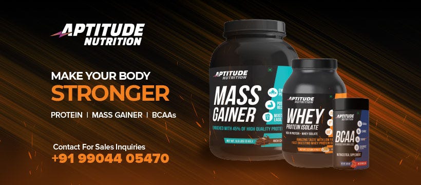 Top Nutrition Company in India. Aptitude Nutrition is one of the top ...