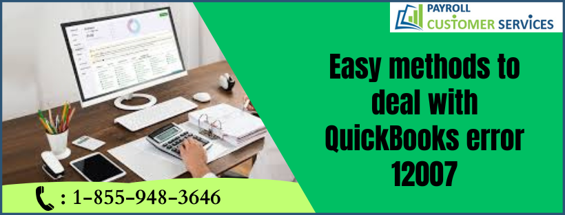 Step-by-Step Guide to Resolve QuickBooks Error 12007 - peter johnson ...