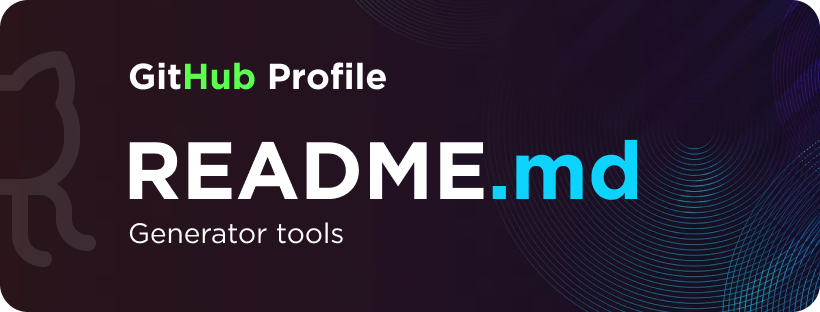 GitHub Profile README Generator tools | by Aaditya Mishra | Medium