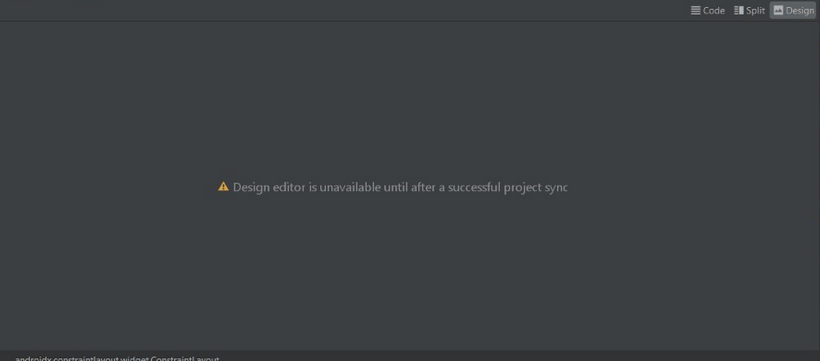 Cara mengatasi design editor is unavailable until after a successful project sync di android ...