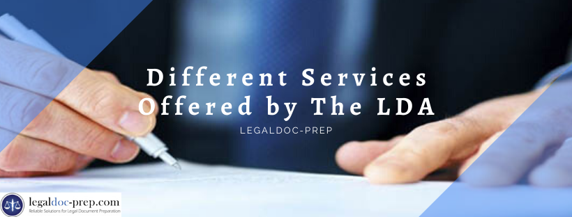 Here Are The Different Services Offered by The Legal Document Assistant ...