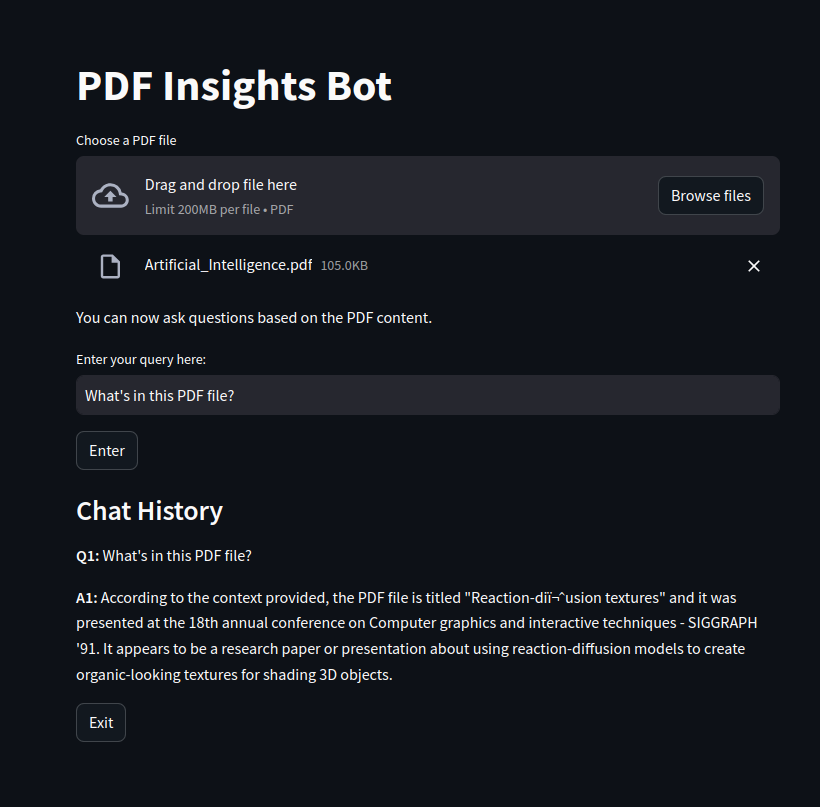“Unveiling PDF Insights: Advanced Q&A with Local LLM ,Vector Storage & Streamlit” | by Keyur ...