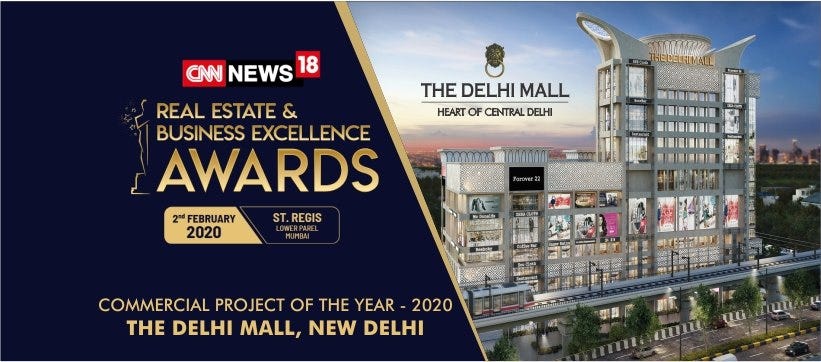 The Delhi Mall stands as the best Commercial Project of the year! | by ...