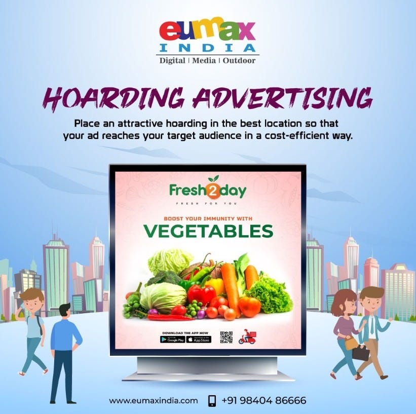 Hoarding Advertising in Bangalore | Eumaxindia - Neelesh - Medium