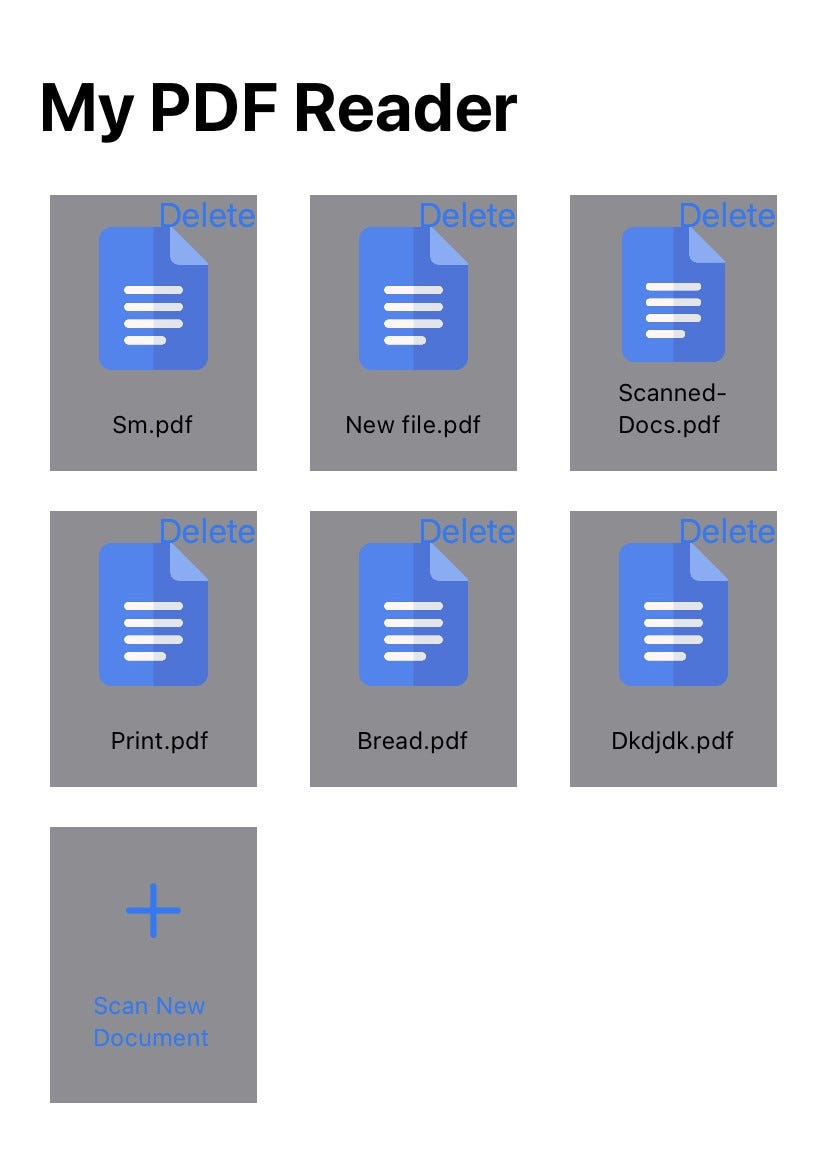 SWIFTUI : How to make a PDF Scanner and Reader | by Jung Cha | Medium