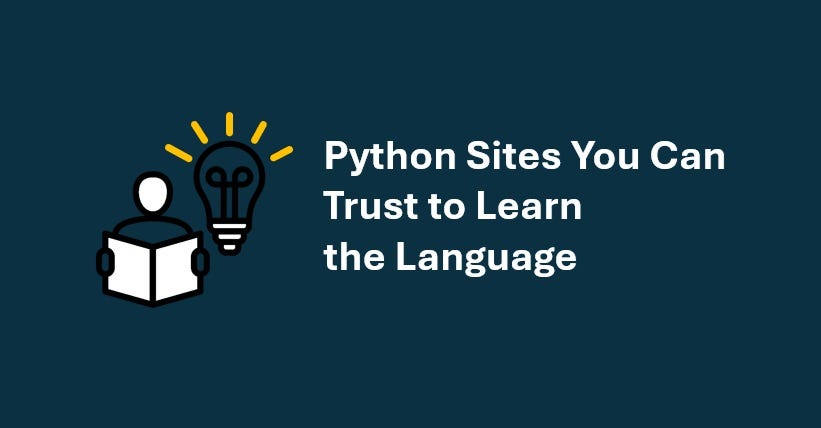 Python Sites You Can Trust to Learn the Language | by Py-Core Python ...