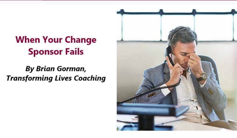 What Can You Do To Ensure Your Change Sponsors Succeed? | by Change ...