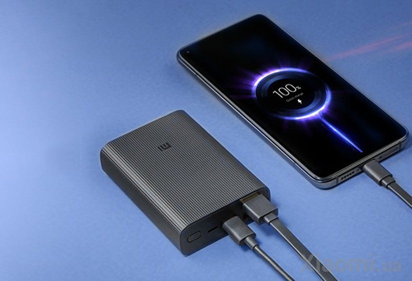 10000 mAh mi pocket power bank. Power Bank is a portable charger, the ...