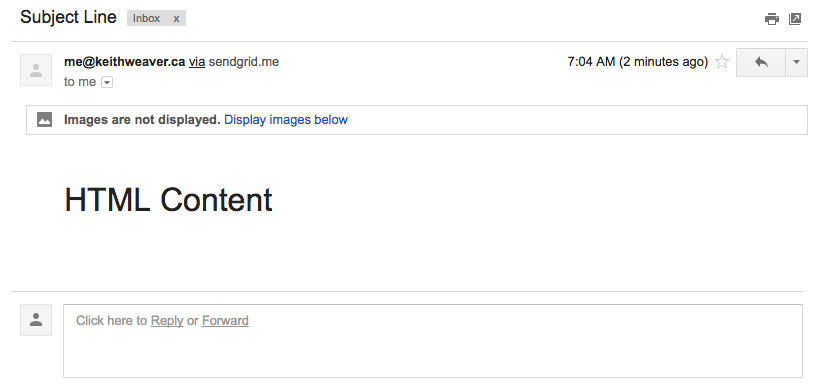 Sending Emails using Sendgrid with Node.js | by Keith Weaver | Medium