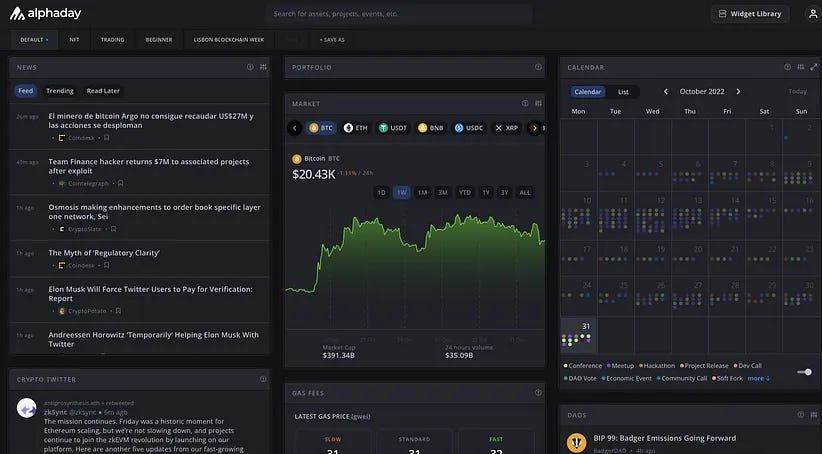 Introduction to Alphaday. Alphaday is a thorough cryptocurrency… | by ...