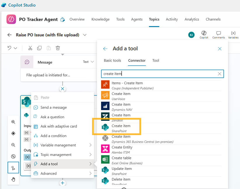 📥Create SharePoint Records and Upload Attachments — Smart PO Tracker ...