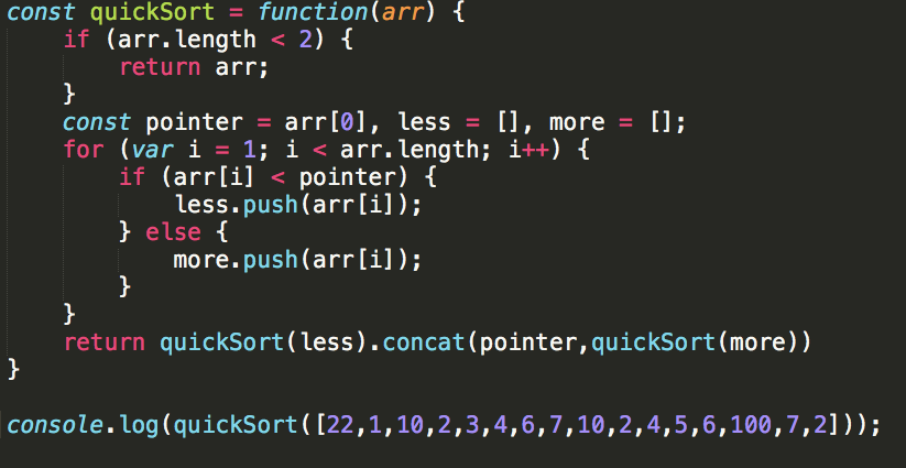 How to Implement QuickSort in JS. QuickSort is one one of the most ...