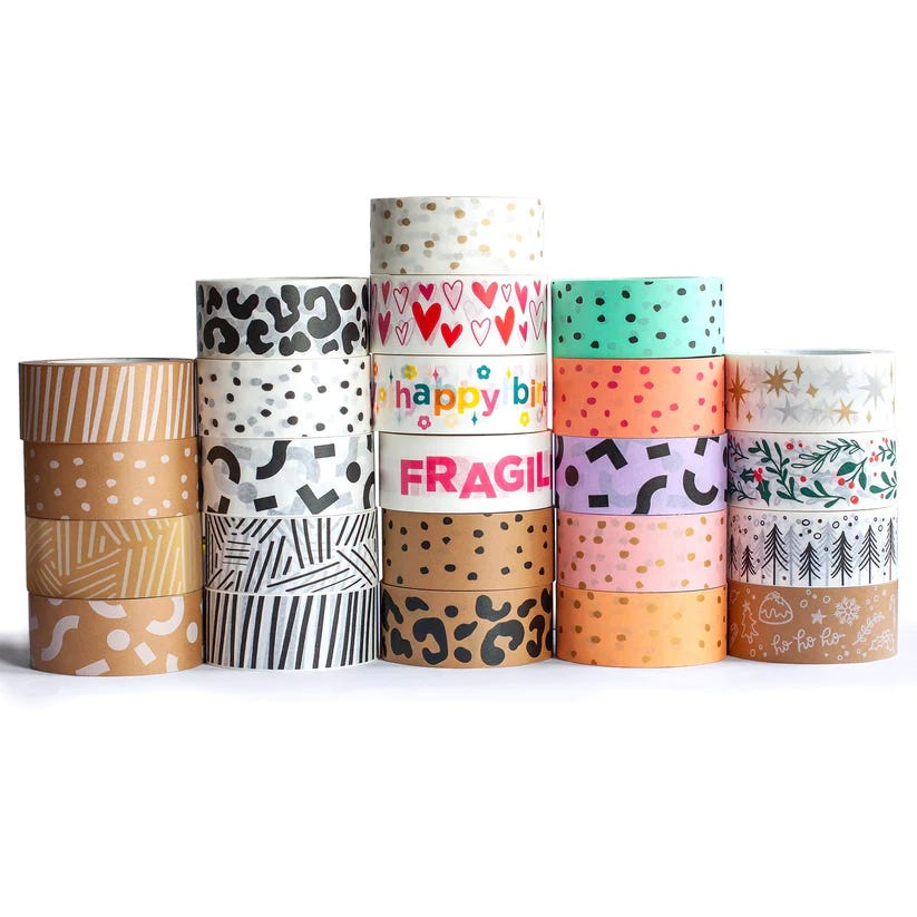 Decorative Packing Tape (Pack Plan) - Pack Plan - Medium