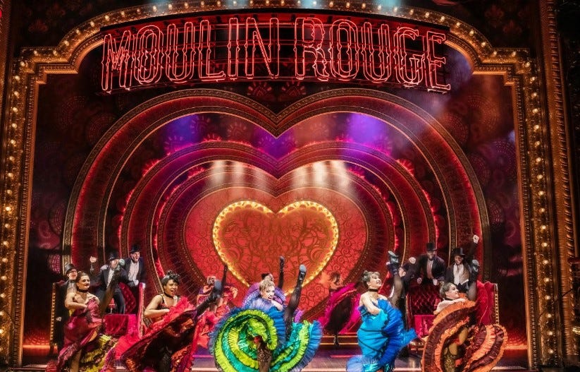 Moulin Rouge Backdrop