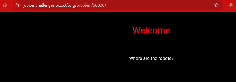 Where Are the Robots? — picoCTF Web Exploitation Writeup | by Hasnainabid | Nov, 2025 | Medium