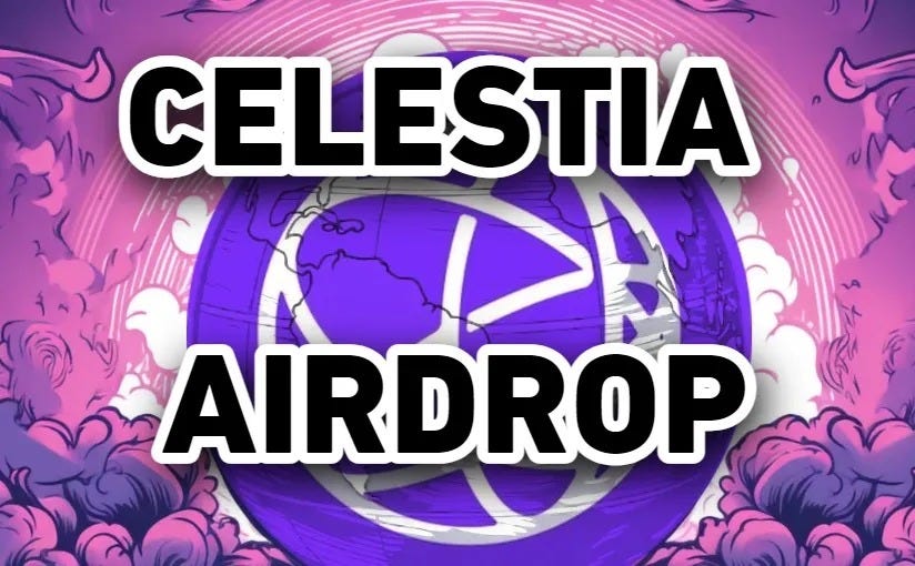 Celestia Crypto Airdrop Tutorial: CLAIM 300 IN $TIA Coin FOR EVERYONE! | by David TokenVibe ...