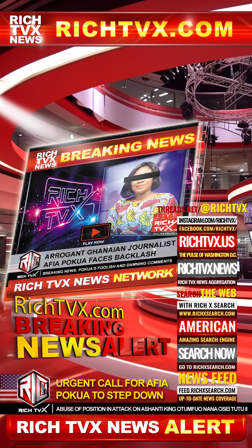 Urgent Call for Afia Pokua to Step Down: Abuse of Position in Attack on ...