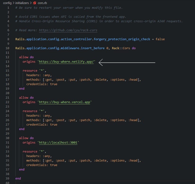 My Embarrasing Rails CORS Story. Recently I created a new app to track ...
