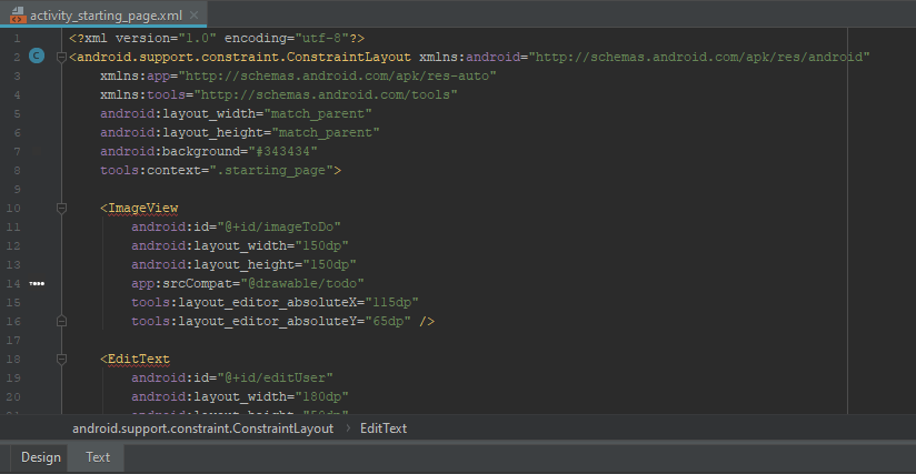Android Studio Constraint Layout Problem | by Eda Nur Coşkun | Medium