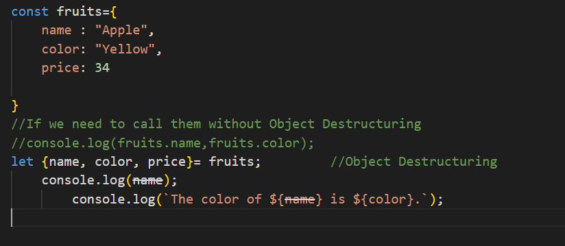 Destructuring In Js In This Article We Will Explore An By Waqas