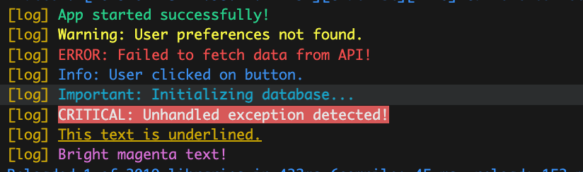Colorful Flutter Logs: Boost Your Debugging Efficiency & Mastering Logs ...