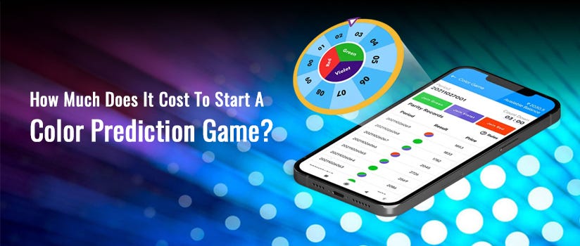 How Much Does It Cost To Start A Color Prediction Game? | by ...