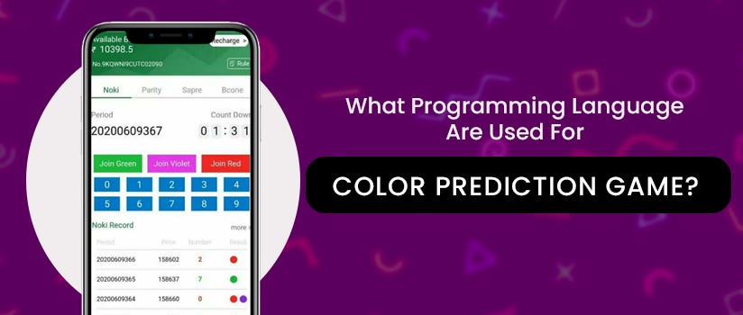 What Programming Language Are Used For Color Prediction Game? | by ...