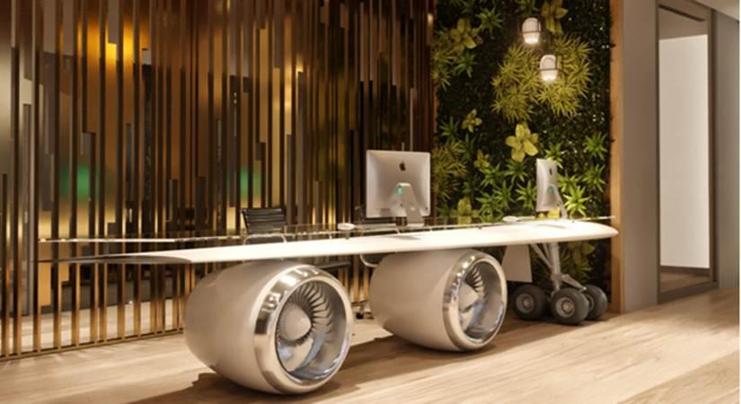 What are some office interior design strategies for optimizing space in a small office? | by ...