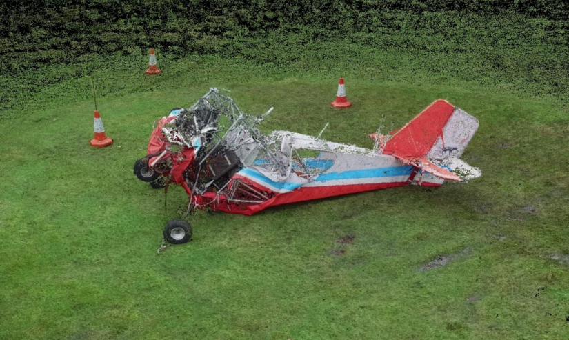 Drones fly over aircraft accident scenes in UK: mapping wrecks, not ...