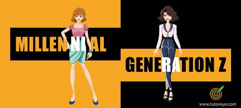 10 Major differences between Millennial Vs GenZ | by chauhan.rajat99 ...