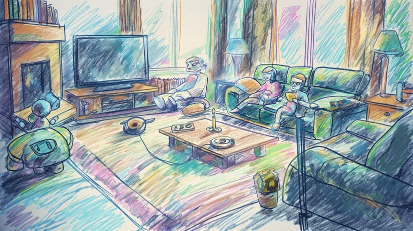 Romping Roomba Rebellion. Sentient Roombas disrupt life, leading… | by ...