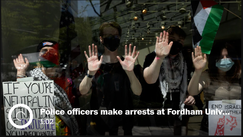 Police make arrests at Fordham; UCLA chancellor denounces violence ...