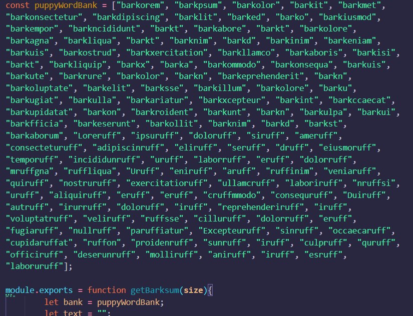 Putting My Lorem Ipsum Generator for Dog-Lovers on npm | by Lindsay ...