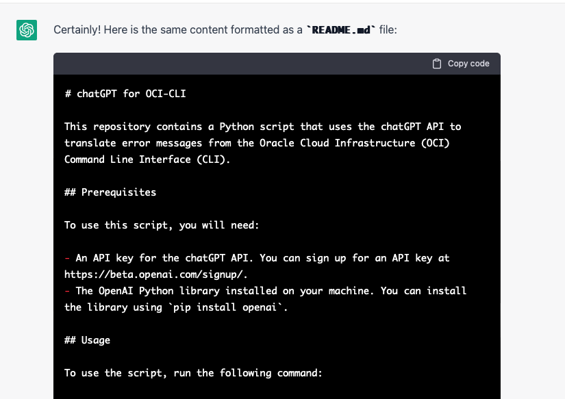 Using ChatGPT to build a tech blog entry and a GitHub repo | by Badr Tharwat | Medium