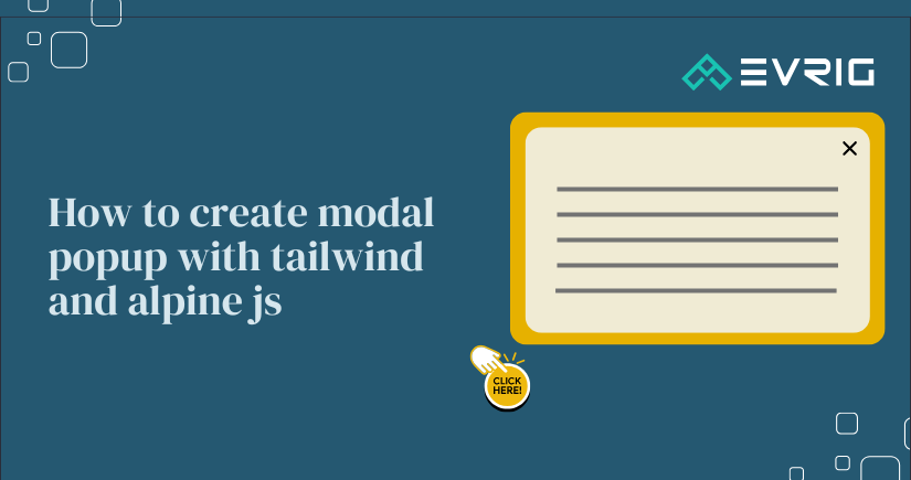 How to create Modal popup with tailwind and Alpine JS | by Mansi | Medium