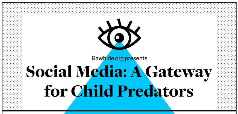 Social Media: A Gateway for Child Predators | by Rawhide | Teen Issues ...