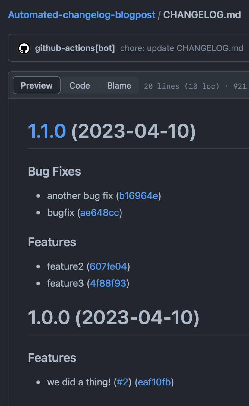 Changelogs, Automated: How to Say Goodbye to Manual Updates | by Alex ...
