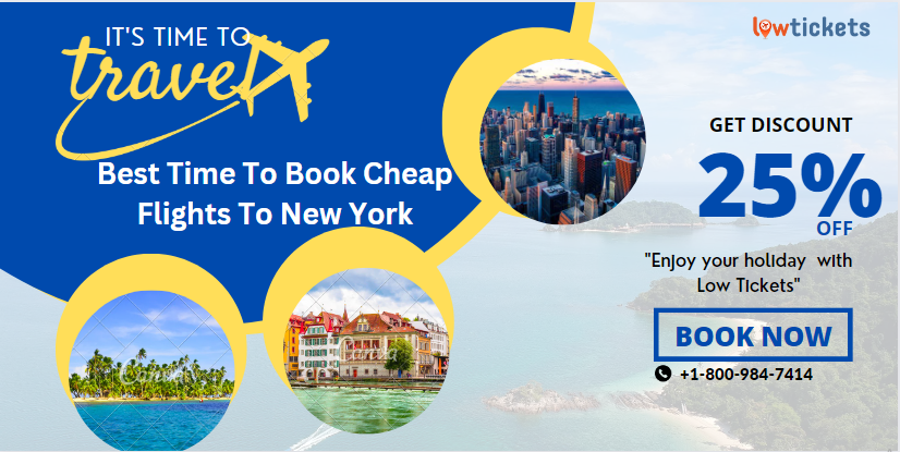 Best Time To Book Cheap Flights To New York | by onlinelowtickets | Medium