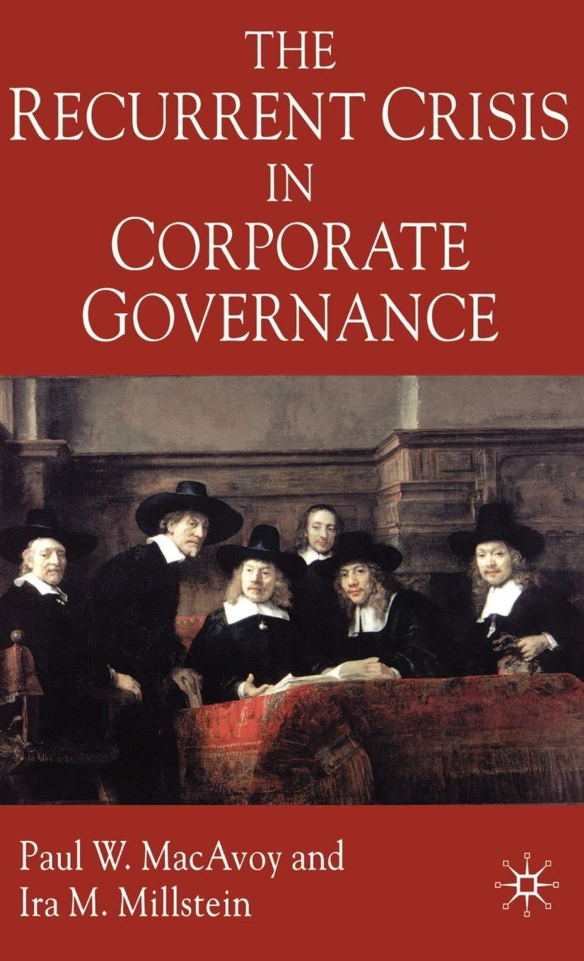 [EBOOK] The Recurrent Crisis in Corporate Governance | by Amyscott | Medium