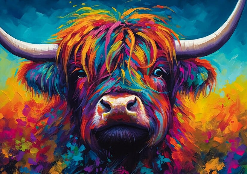 Finding Colour where Words Fail. Lessons from Highland Cows and ...