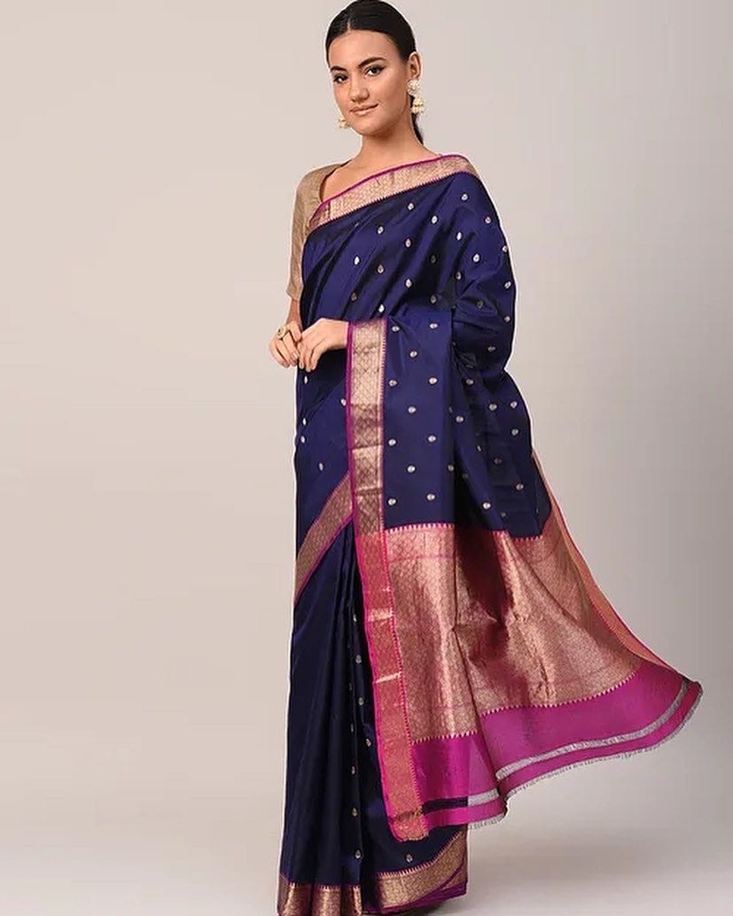 The Timeless Elegance of Handloom Sarees: A Celebration of Indian ...