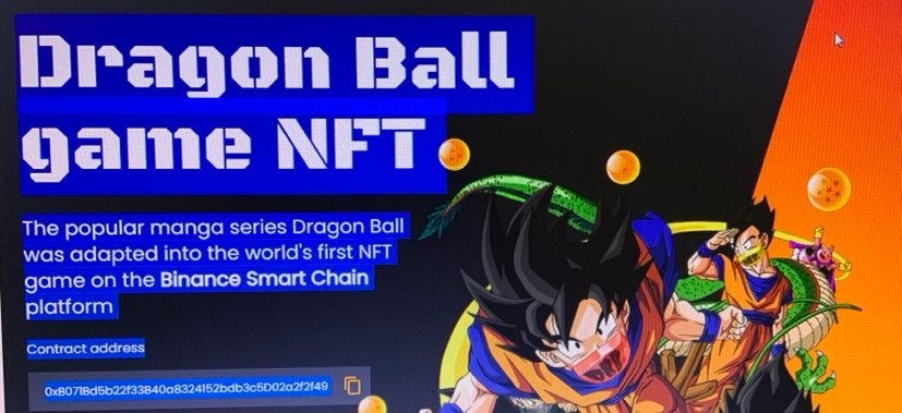 Pragon Ball game NFT. Cryptodragonball is a NFTs game. We are… | by Do ...