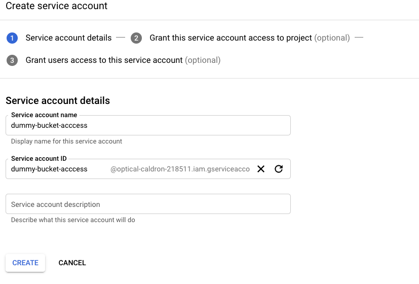 Access to specific GCS bucket using service account and key | by ...