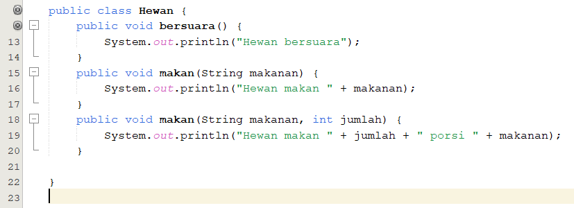 Polimorfisme. Praktikum PBO week 6 | by David Andrey Nugroho | Medium