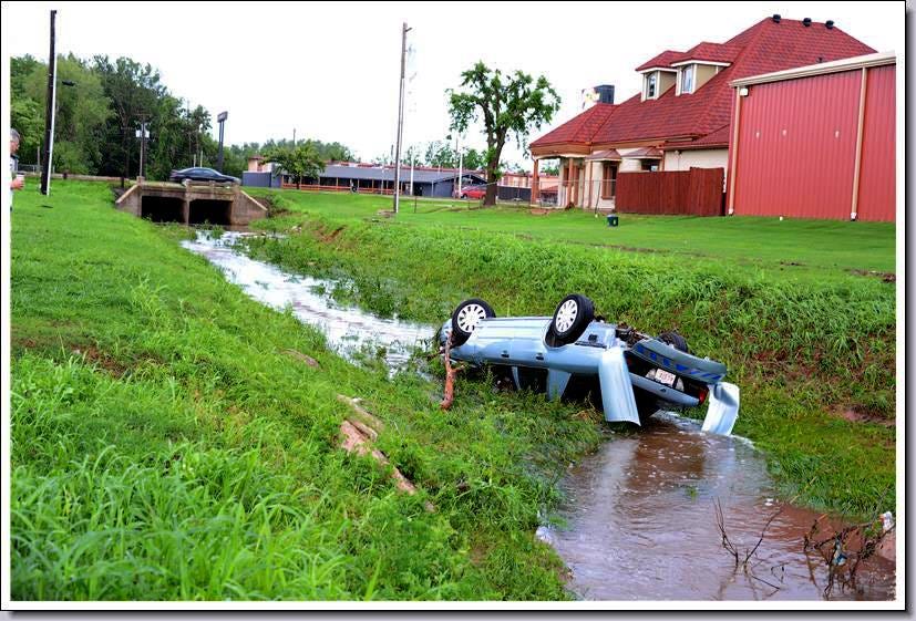 Experienced Storm Chaser Nearly Drowns in Flash Flood and Captures it ...