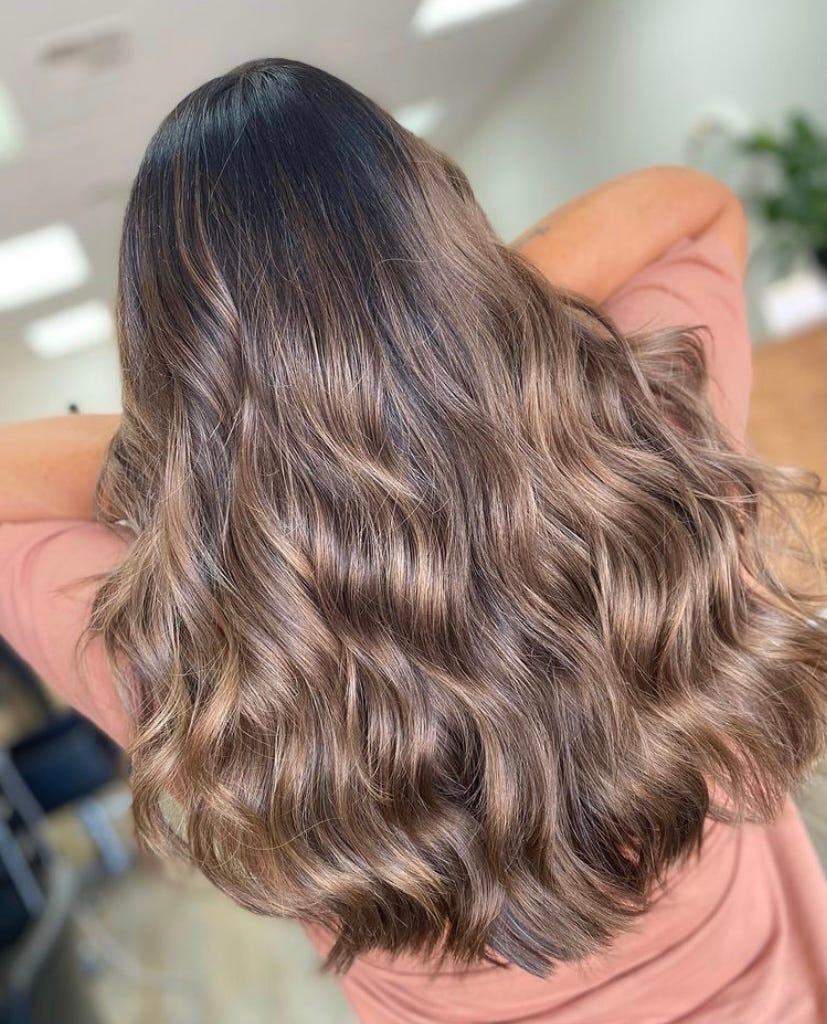 Half head highlights. Half head highlights are a popular hair… | by ...