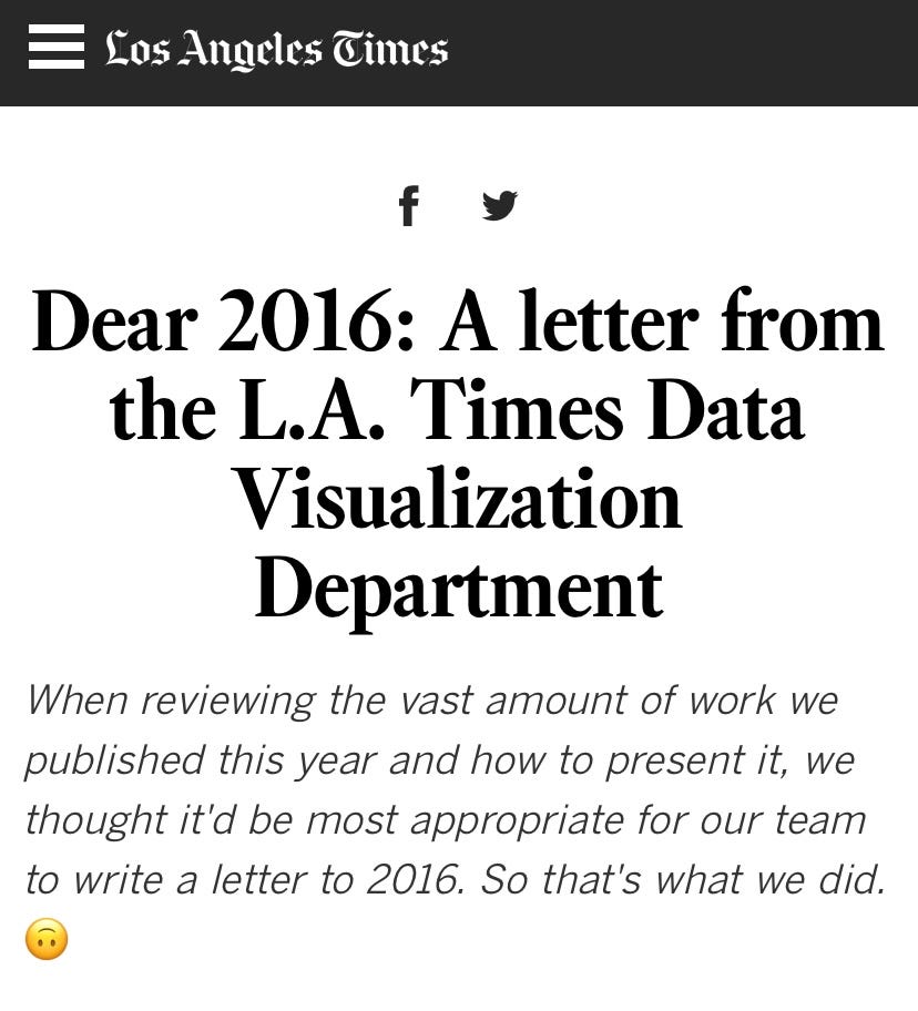 Critique a piece of multimedia. A year of change, 2016 defintiely… | by ...